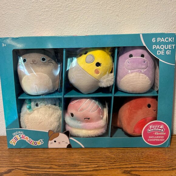 Squishmallows | Toys | Six Pack Of Five Squishmallows And One ...